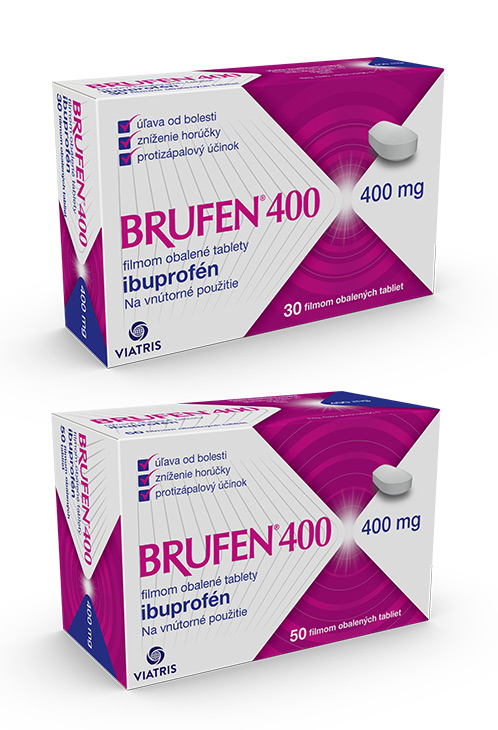 BRUFEN 400 mg x 30 tabliet a 50 tabliet | Viatris